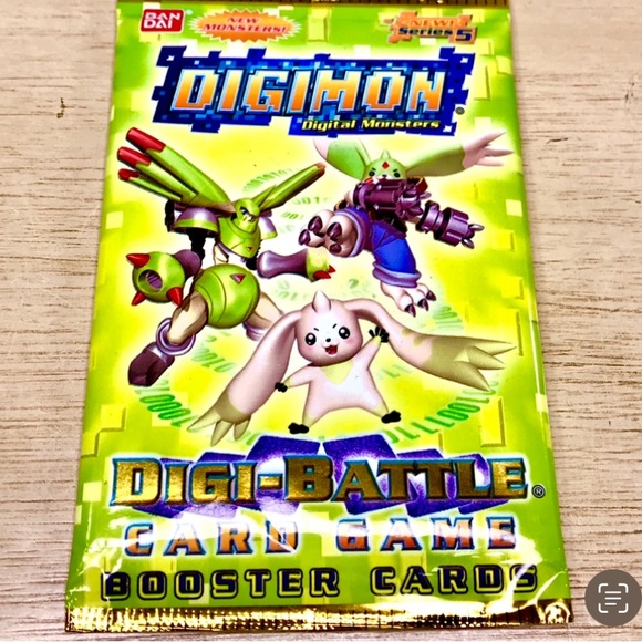 Digimon | Other | Digimon Digibattle Sealed Booster Pack Gold Edition ...